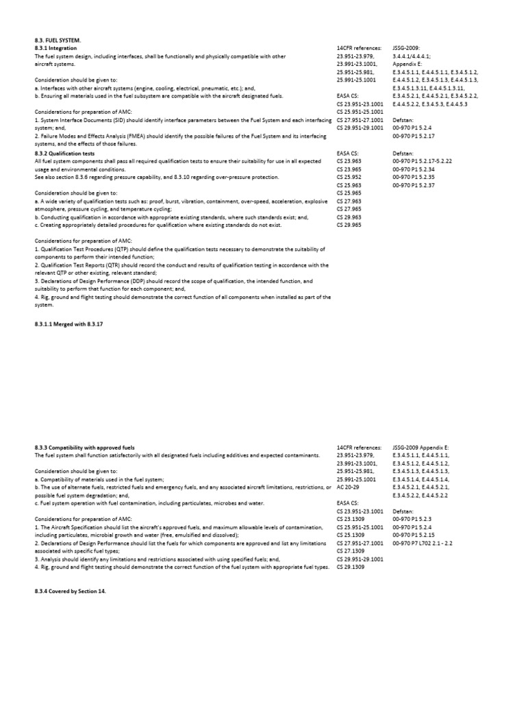 Fuel System Certification Guidelines | PDF | Flight Test | Aircraft