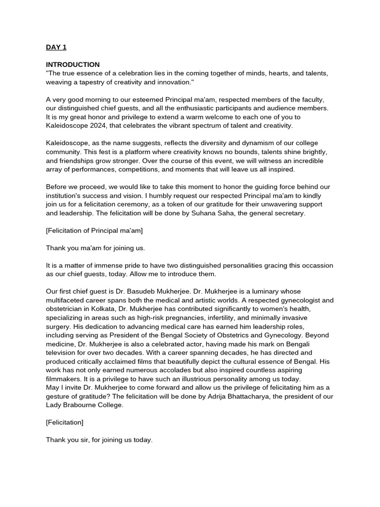 Kal 24 Hosting Final (1) | PDF | Cosplay