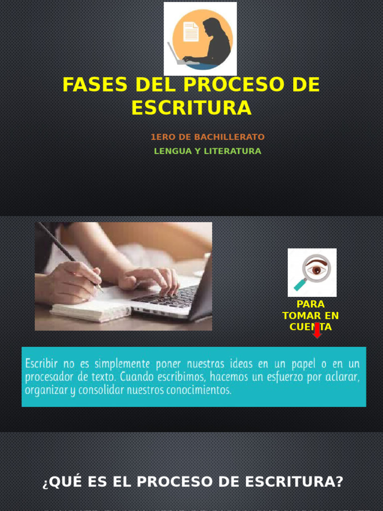 Fases de La Escritura | PDF