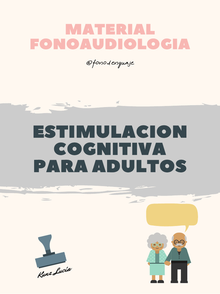 Estimulación Cognitiva para Adultos | PDF | Lingüística