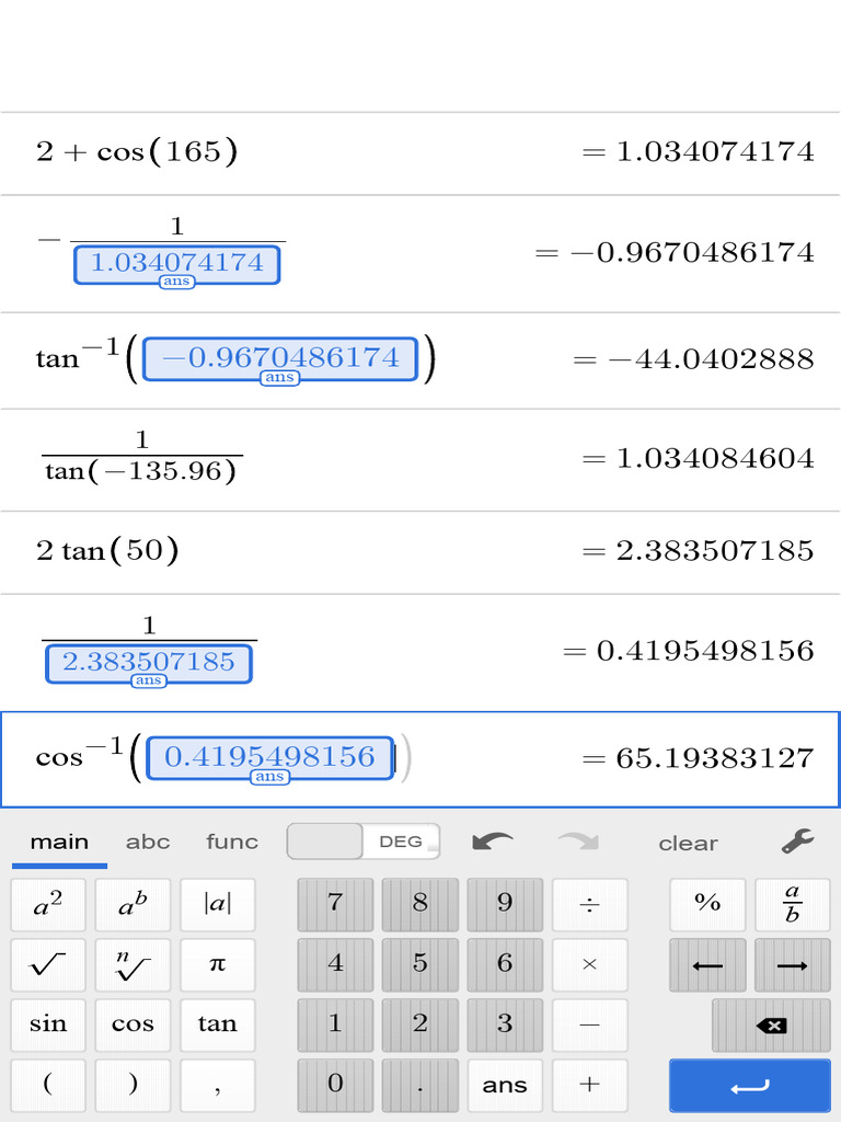 Desmos Scientific Calculator 4 | PDF