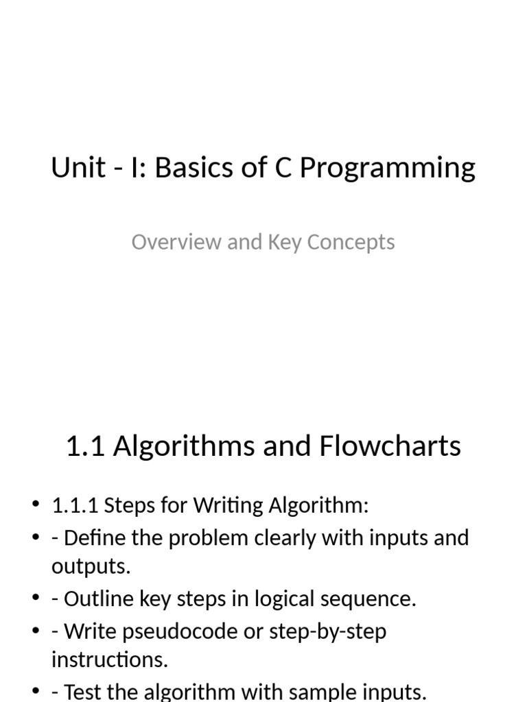 Detailed_Basics_of_C_Programming | PDF Detailed_Basics_of_C_Programming | PDF