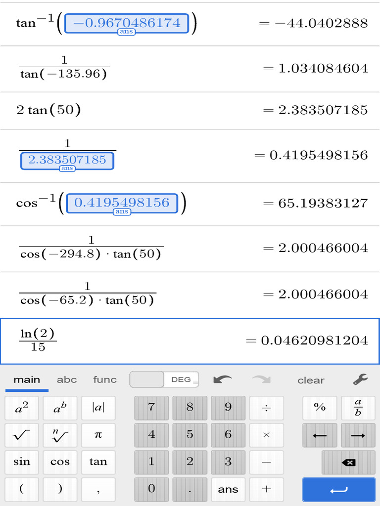 Desmos Scientific Calculator 5 | PDF