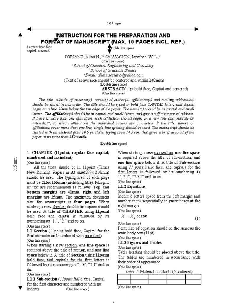Colloquium Paper FORMAT | PDF | Letter Case | Typography