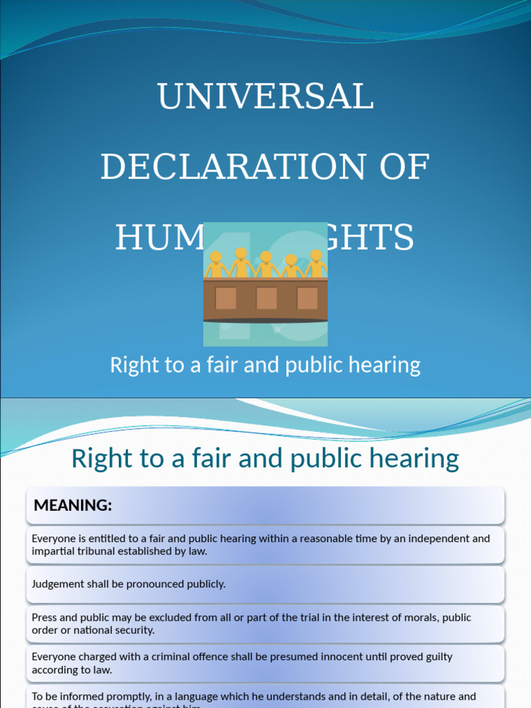 Fair Trial Rights Explained | PDF | Trials | Presumption Of Innocence