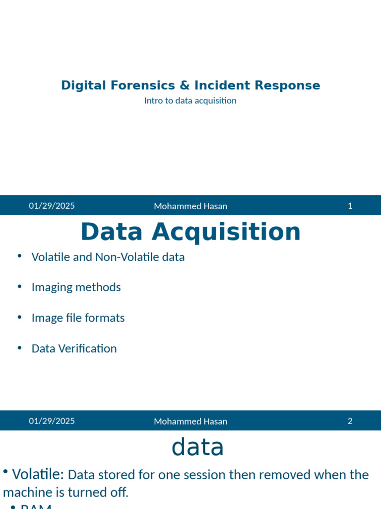 Intro To Data Acquisition | PDF