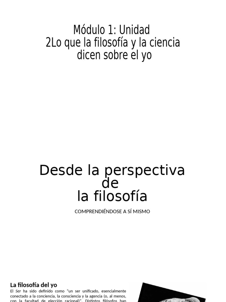 Filosofía del Yo: Sócrates a Kant | PDF | Platón | Empirismo