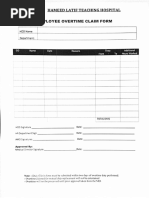Duty Exchange Application Form | PDF