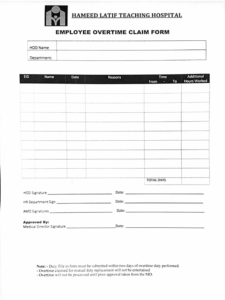 HR Forms | PDF