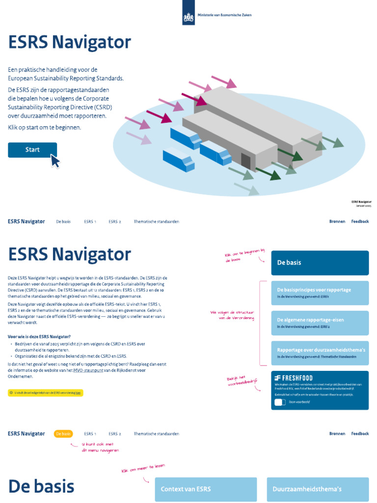 ESRS Navigator Januari 2025 | PDF