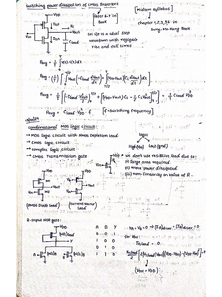 Vlsi After Midsem | PDF