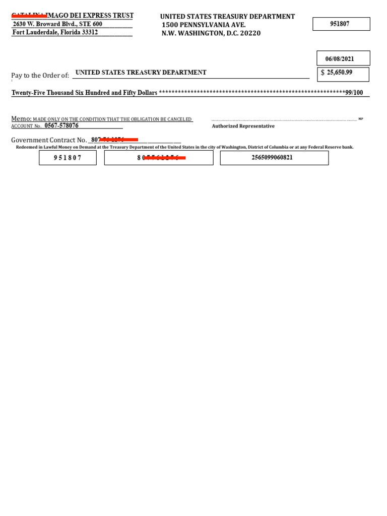 Check Template | PDF | Federal Government Of The United States | Currency