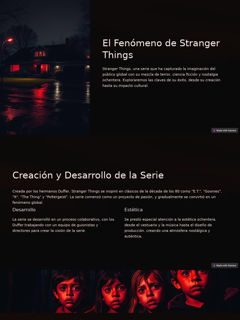 El Fenomeno de Stranger Things | PDF