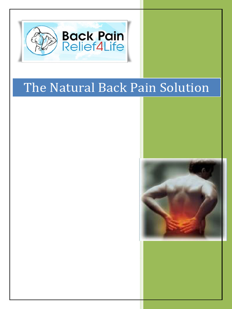 Ian Hart - Back Pain Relief 4 Life 2.0 Ebook | PDF | Back Pain ...