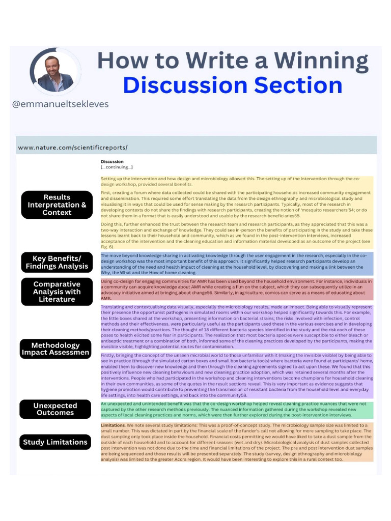 How To Write Discussion Section | PDF
