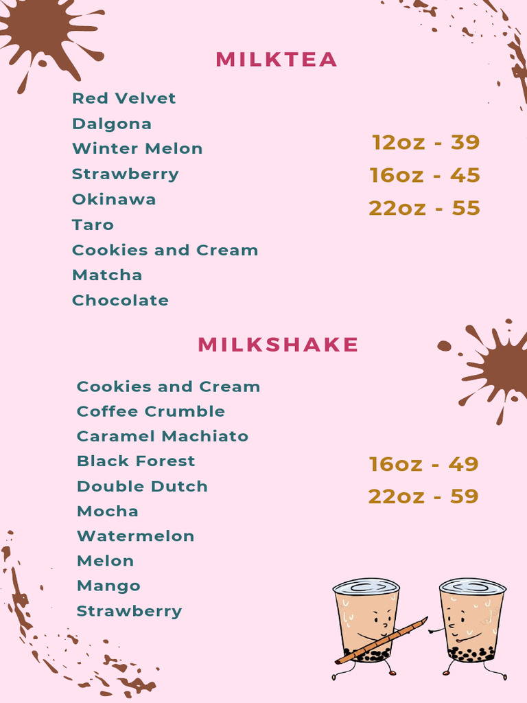Drinks Menu | PDF