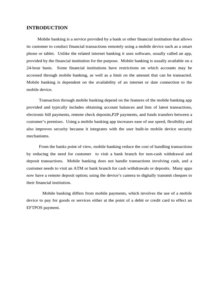 FINAL YEAR PROJECT | PDF | Banks | Cheque