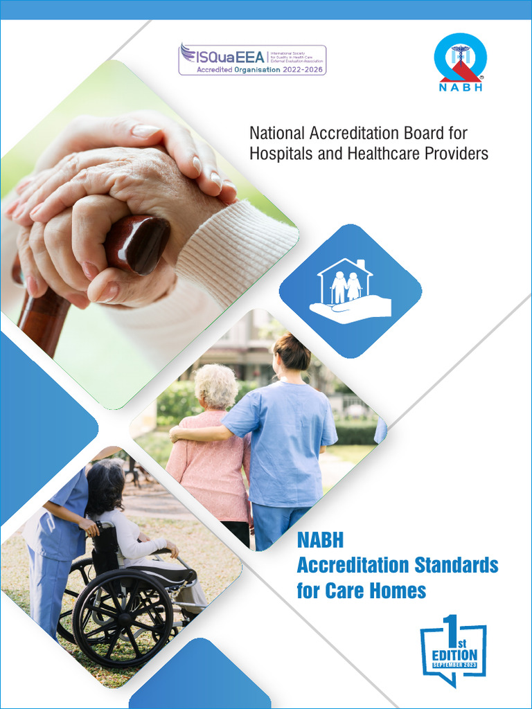 NABH Accreditation Standards For Care Homes 1st Edition - September ...