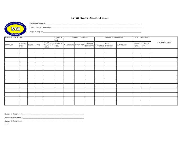 15 Formulario 211 | PDF