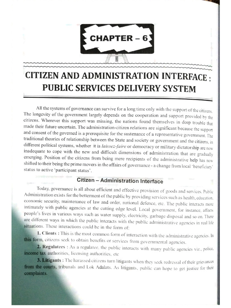 Public Service Delivery System | PDF