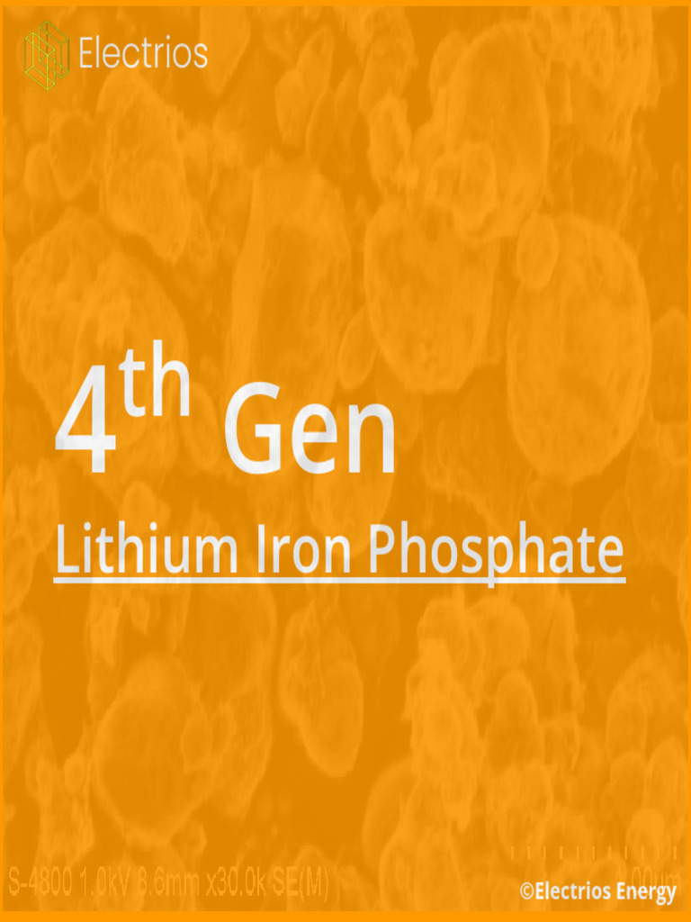 The Rise of 4th Gen LFP | PDF | Sintering | Density