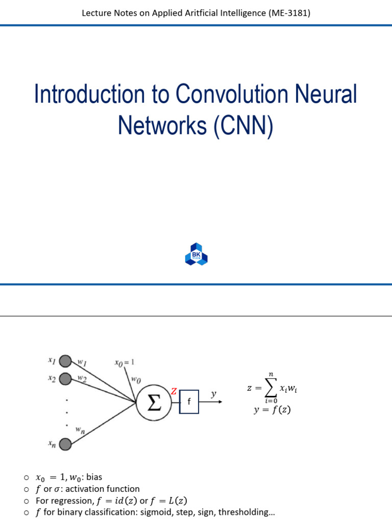 Convolutional Neural Networks | PDF | Machine Learning | Applied Mathematics