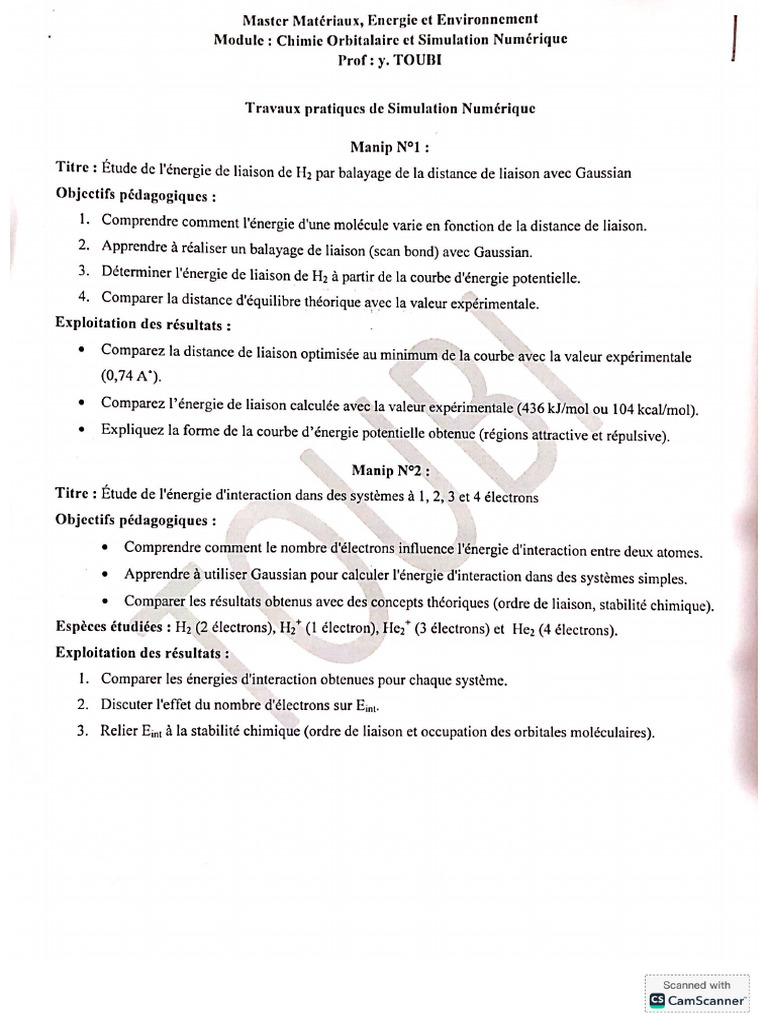 TP de Simulation Numérique | PDF