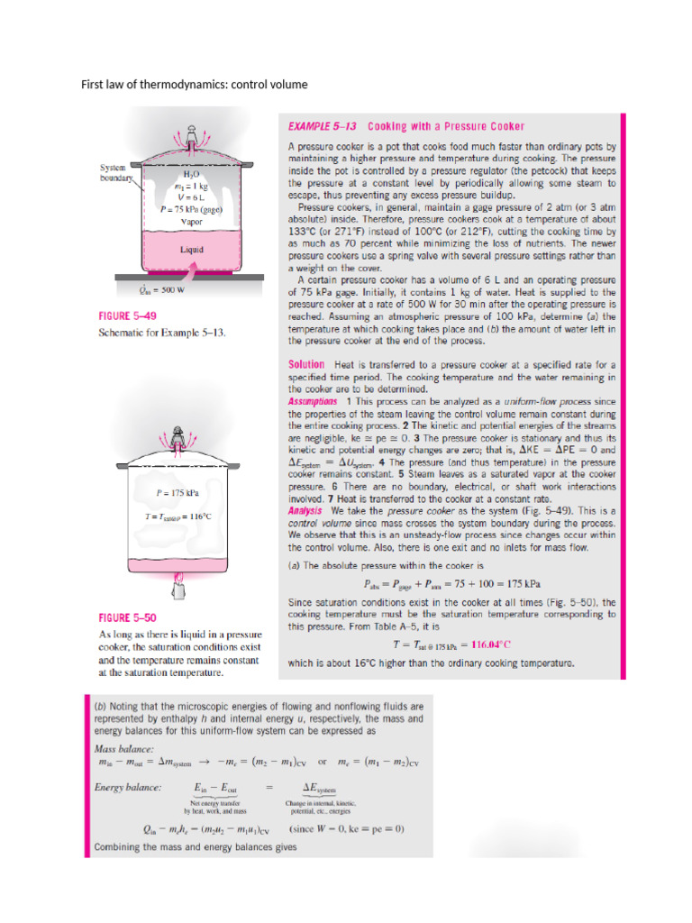 Thermo Numericals 3 | PDF
