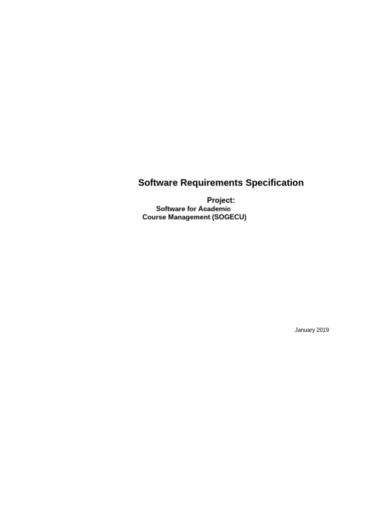 Example IEEE 830 Format | PDF | User (Computing) | Mobile App