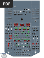 A330 Cockpit Overhead Panel Guide | PDF | Aviation | Aircraft