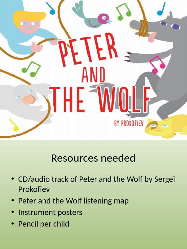 Peter and the Wolf Listening Guide | PDF