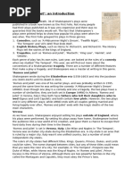 Context of Romeo and Juliet for GCSE | PDF | Characters In Romeo And ...