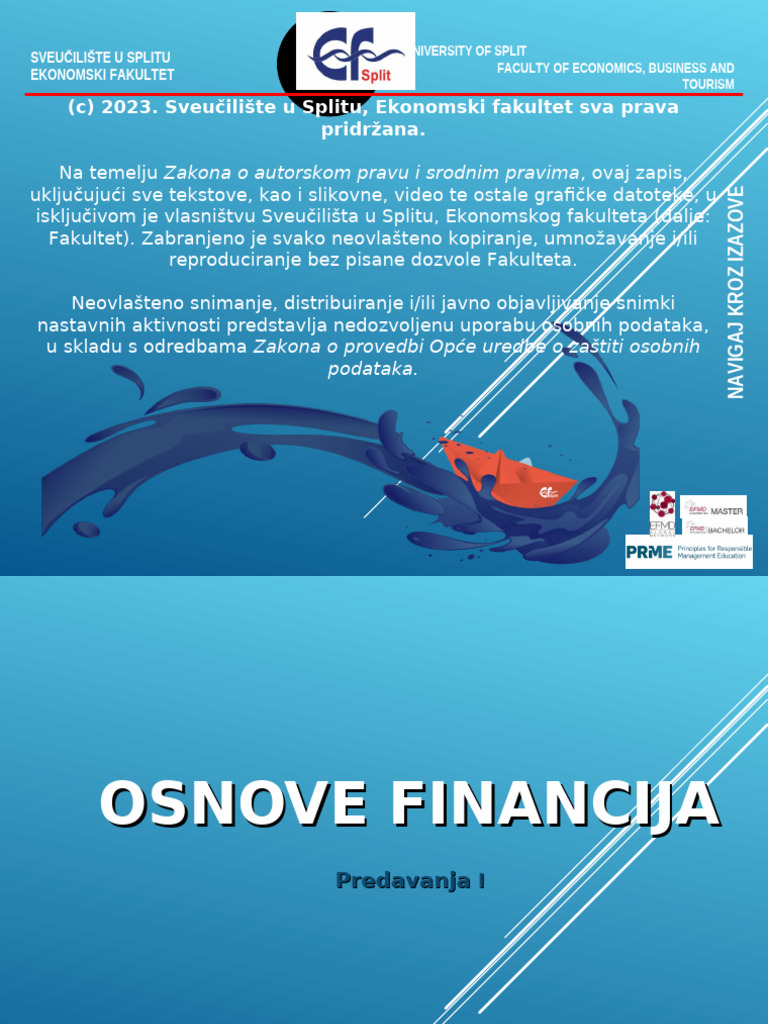 OF - Predavanja I | PDF