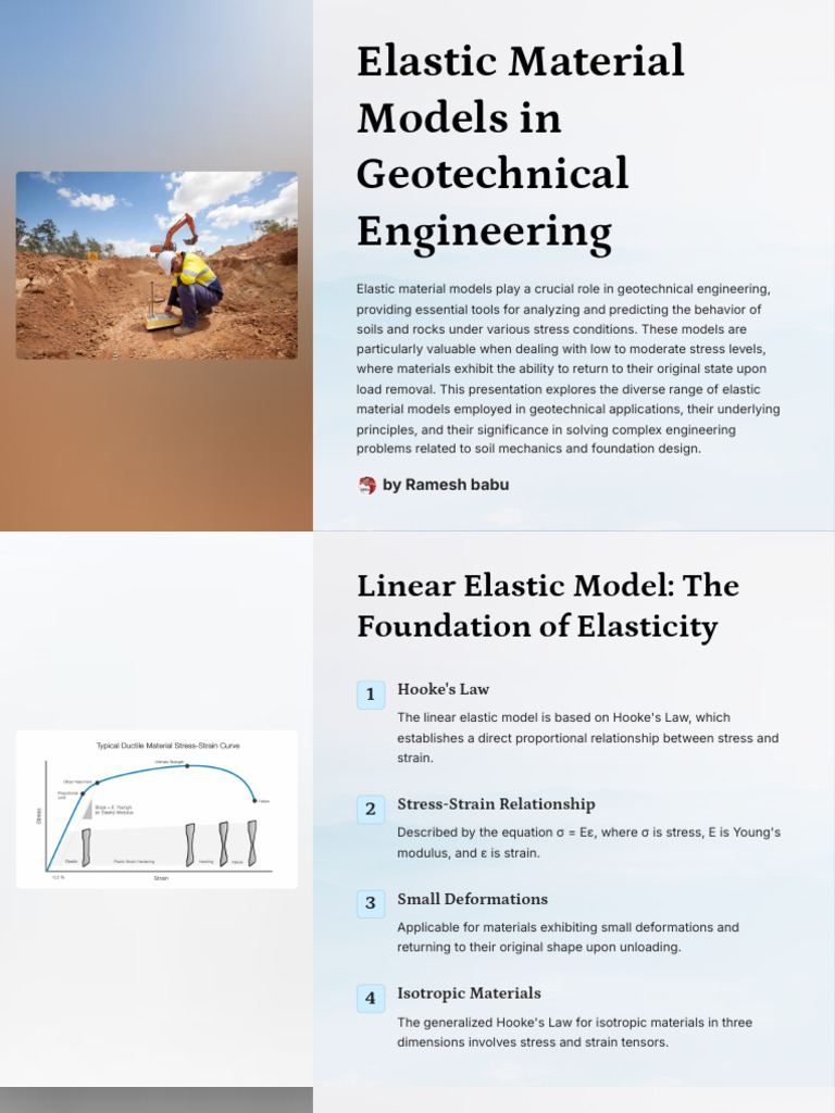 Elastic-Material-Models-in-Geotechnical-Engineering | PDF ...