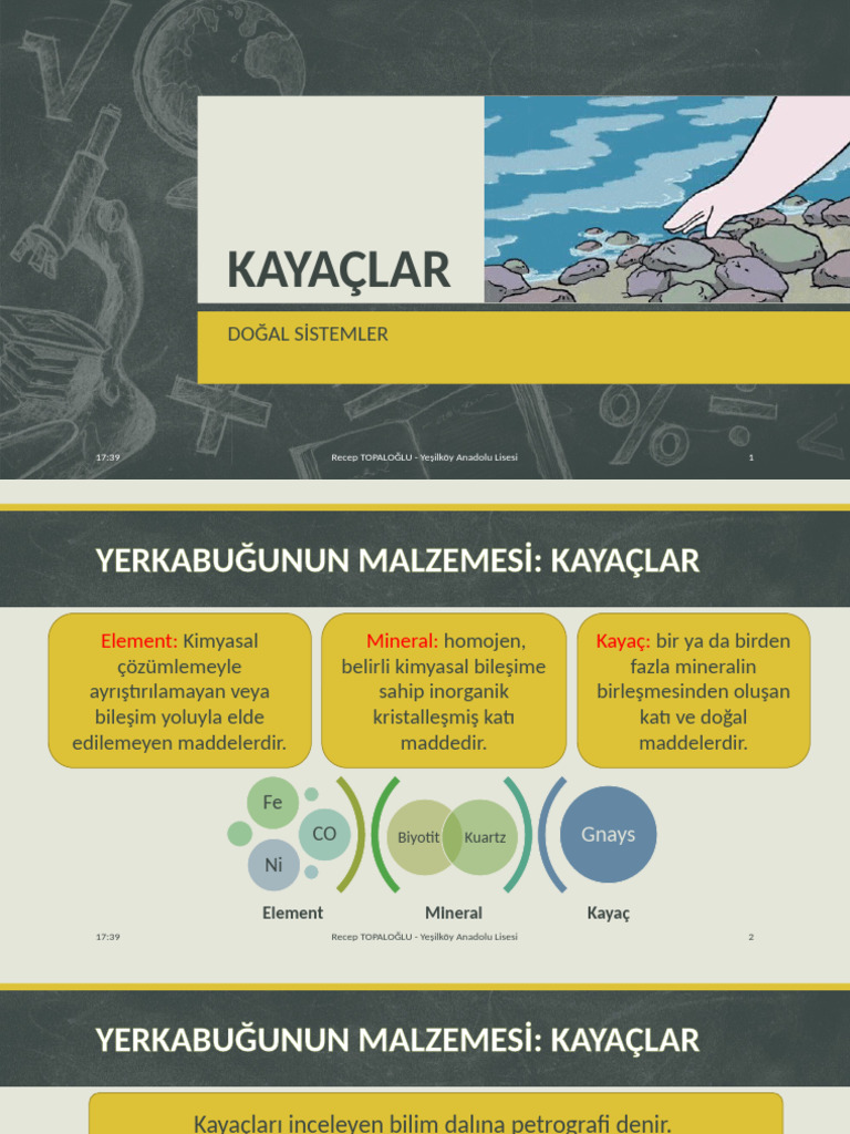 Kayaçlar | PDF