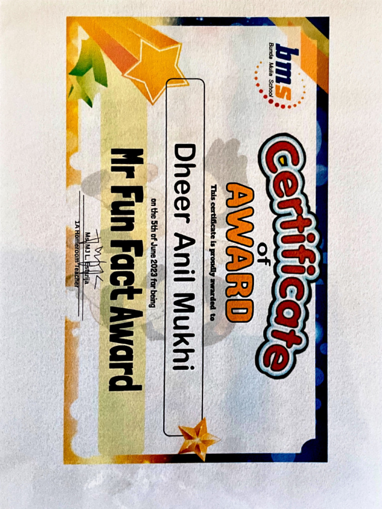 Student Progress Report - Grade 1 | PDF