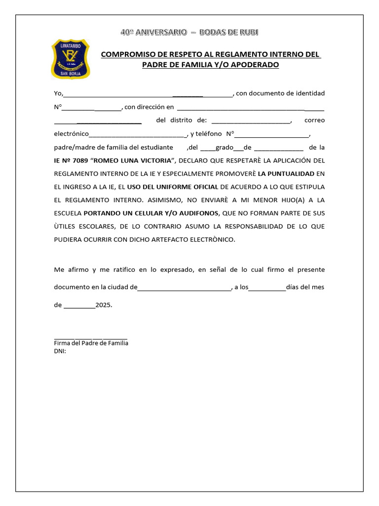 Compromiso Celu | PDF