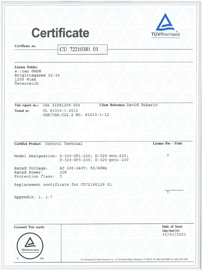 Conlyte Tuv Cu 72210381 01 | PDF