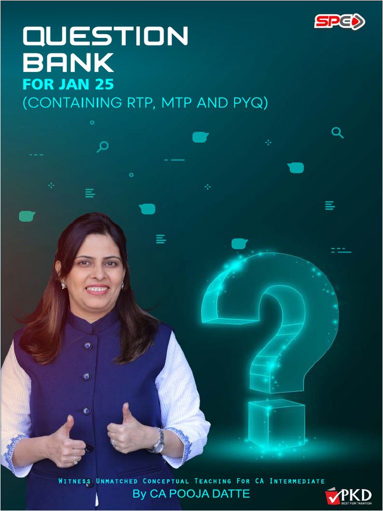 January 2025 Exam Question Bank | PDF | Expense | Income Tax