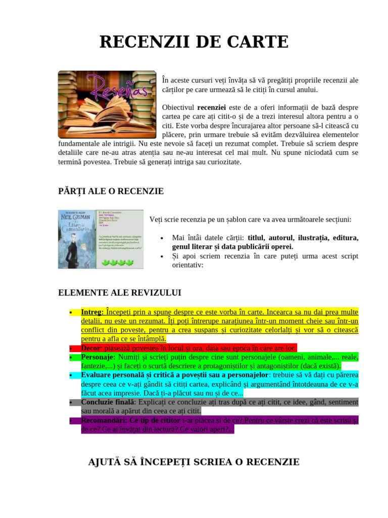 REZUMATE DE CĂRȚI.docx | PDF