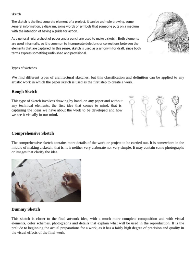 Sketch | PDF | Landscape | Drawing