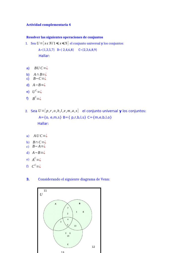 Actividad Complementaria 4 | PDF
