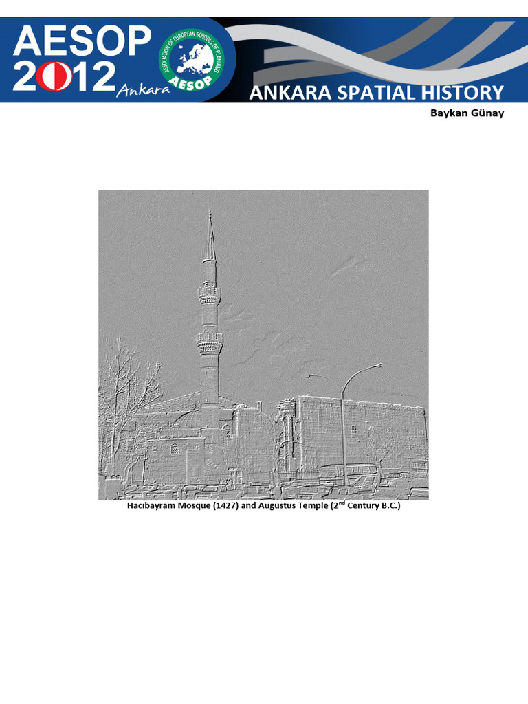 Ankara's Historical and Geomorphological Overview | PDF | Anatolia | Ankara