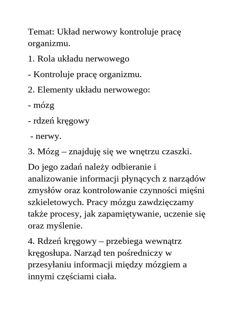 Przyroda Temat | PDF