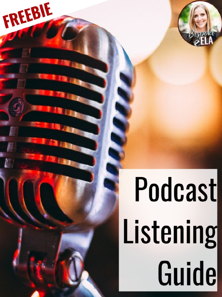 FREEPodcastListeningGuideSketchNotesforSecondaryELA 1 | PDF | Copyright ...