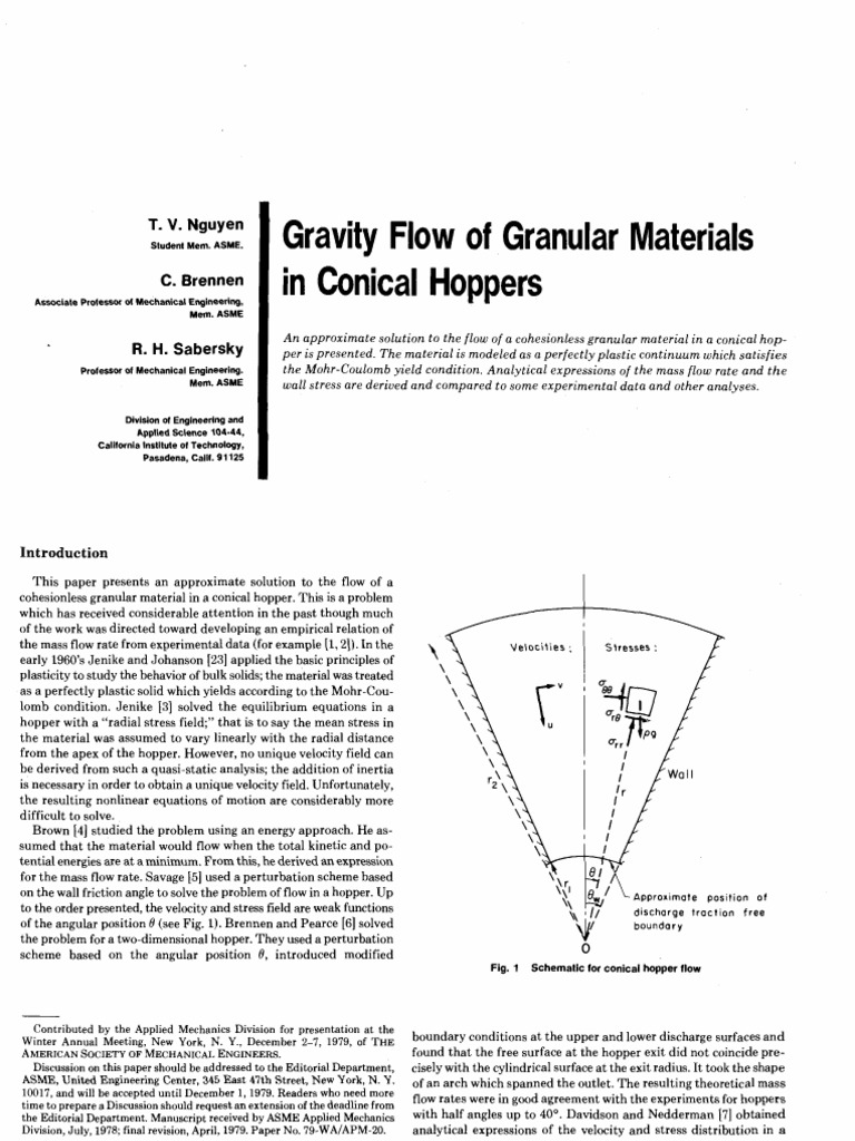 Hopper Design | PDF | Yield (Engineering) | Stress (Mechanics)