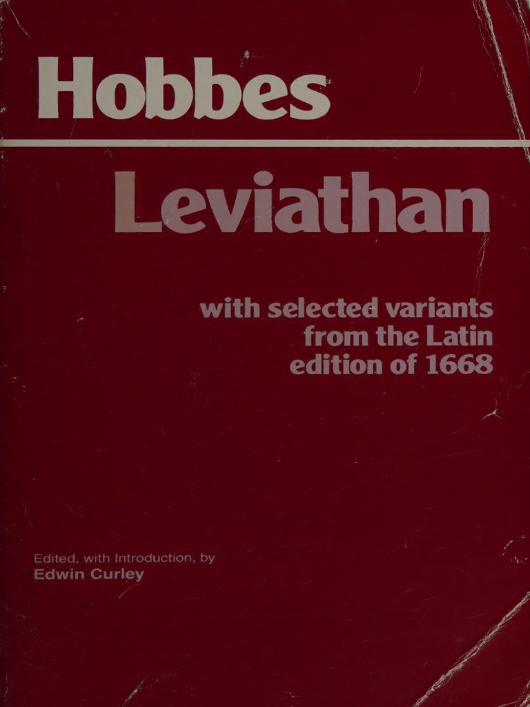Leviathan | PDF | Thomas Hobbes | Thomas Aquinas