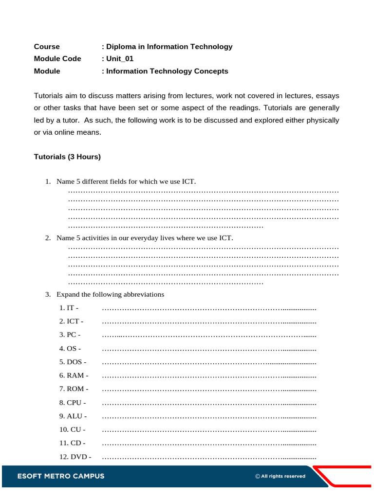 2995 1665473210663 Tutorial - 1.2 | PDF | Microcomputers | Computer Science