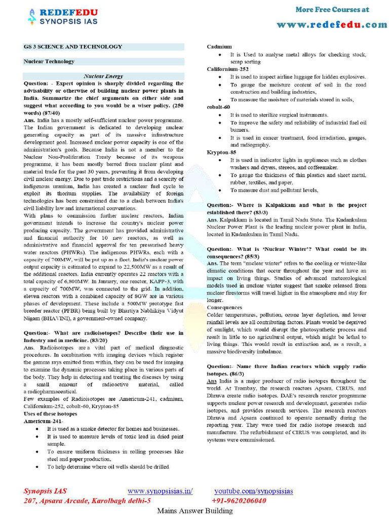 MAB Science and Tech | PDF