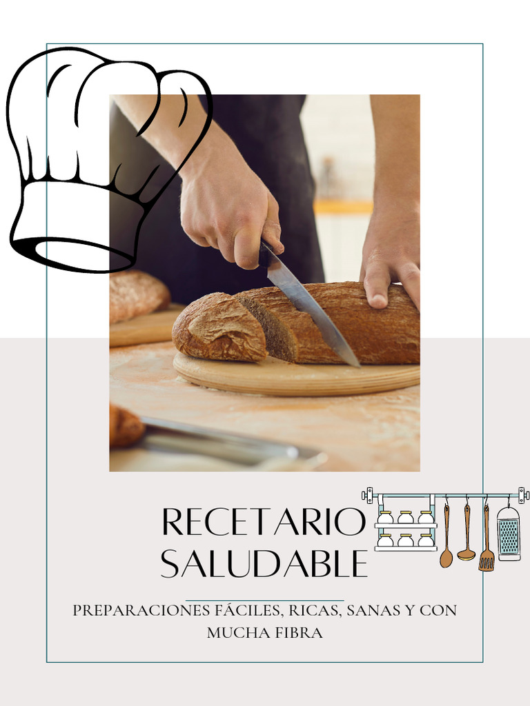 RECETARIO SALUDABLE | PDF | Vegetales | Cocinando